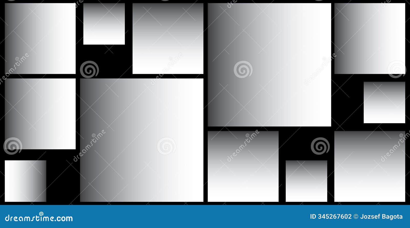 Simple Rectangular Frame Featuring Double Parallel Lines And Quotation ...