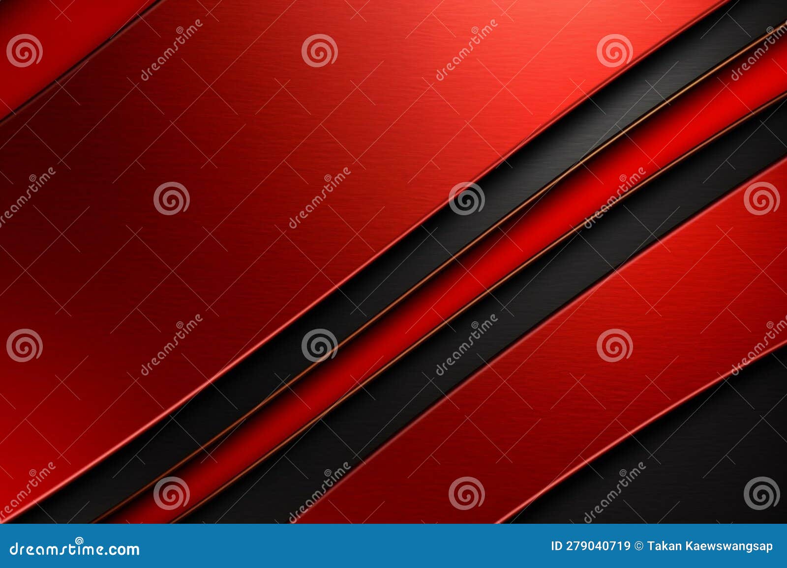 Simple Red Background - Generative Ai Illustration Stock Illustration ...