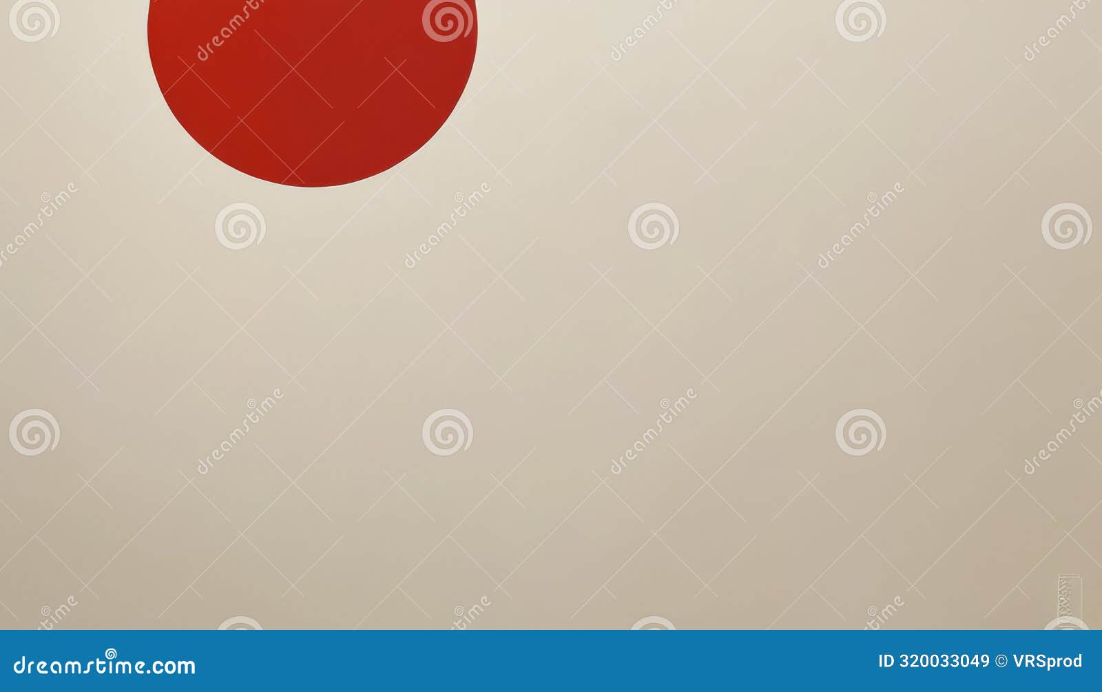 Simple Red Circle on Neutral Background Stock Image - Image of balance ...