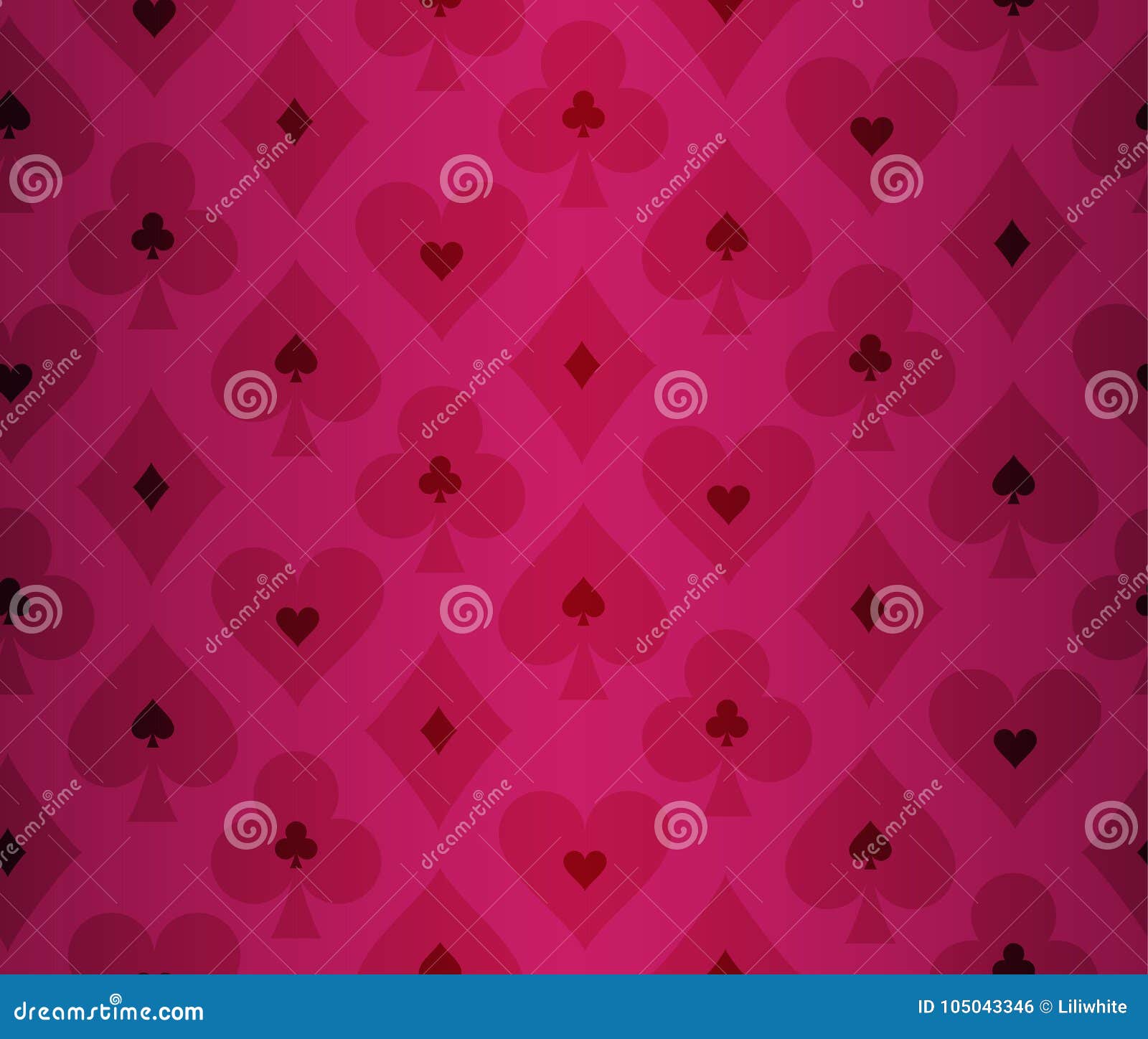 Simple Red Poker Background with Transparent Effec Stock Illustration ...