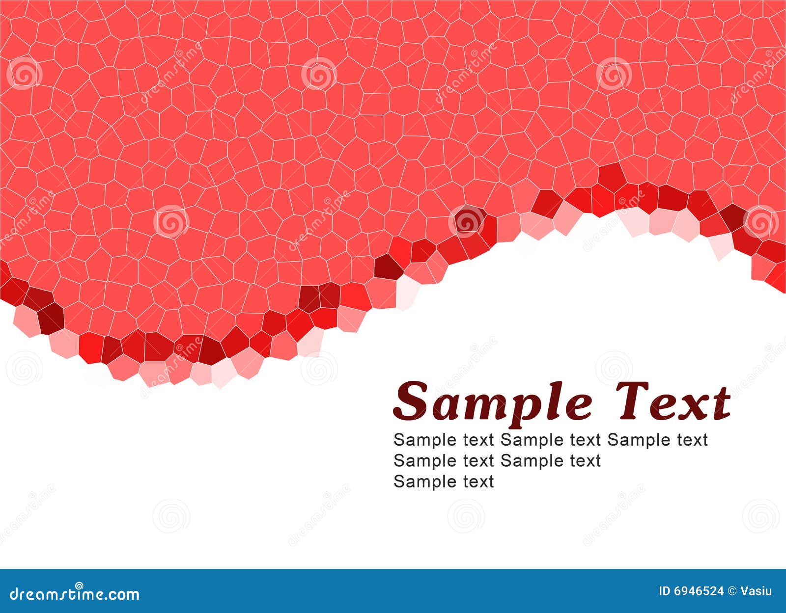 Simple red template stock illustration. Illustration of custom - 6946524