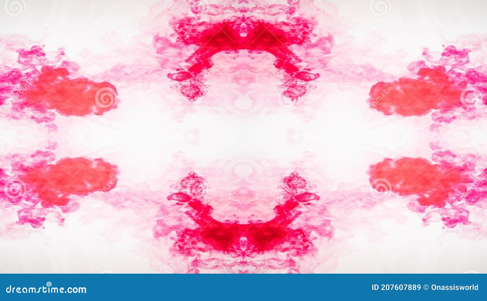 Simple Red White Abstract Shapes Background Colour Stock Image - Image ...