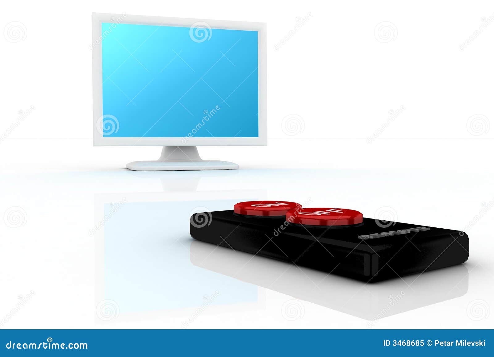 Simple Remote Pointing Picture. Image: 3468685