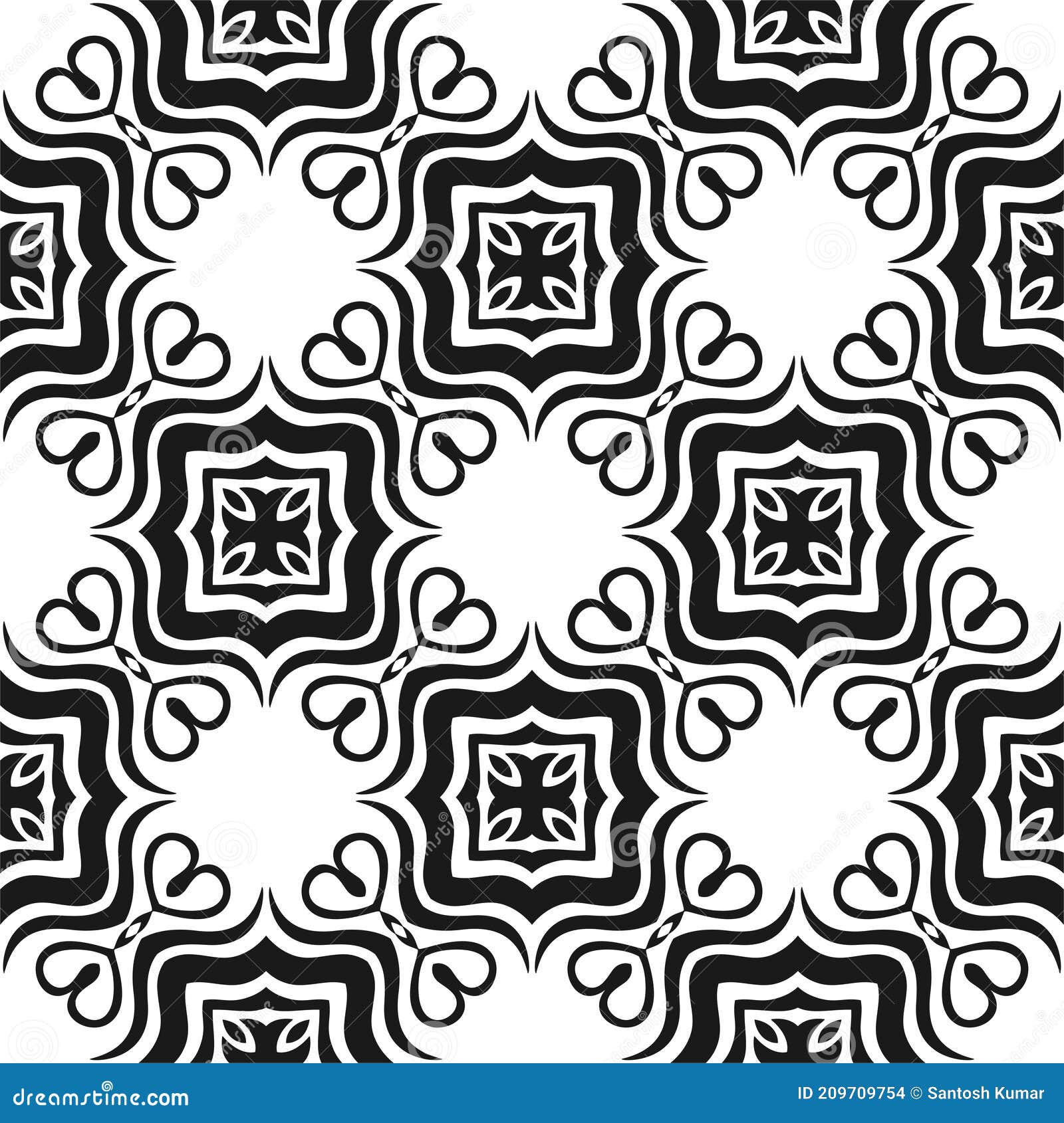 Simple Repeated Seamless Vector Backgrounds. Stock Vector ...