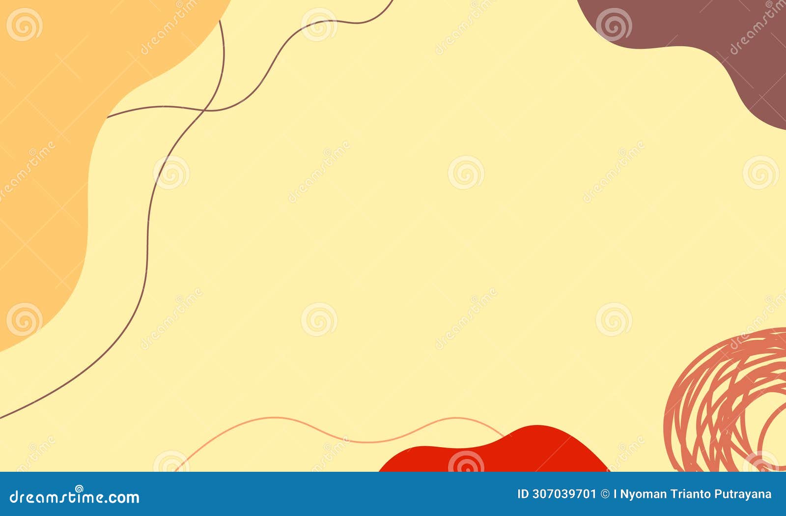 Simple Retro Template Background. Stock Vector - Illustration of ...