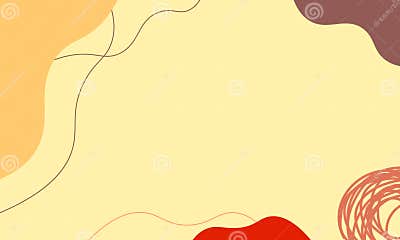 Simple Retro Template Background. Stock Illustration - Illustration of ...