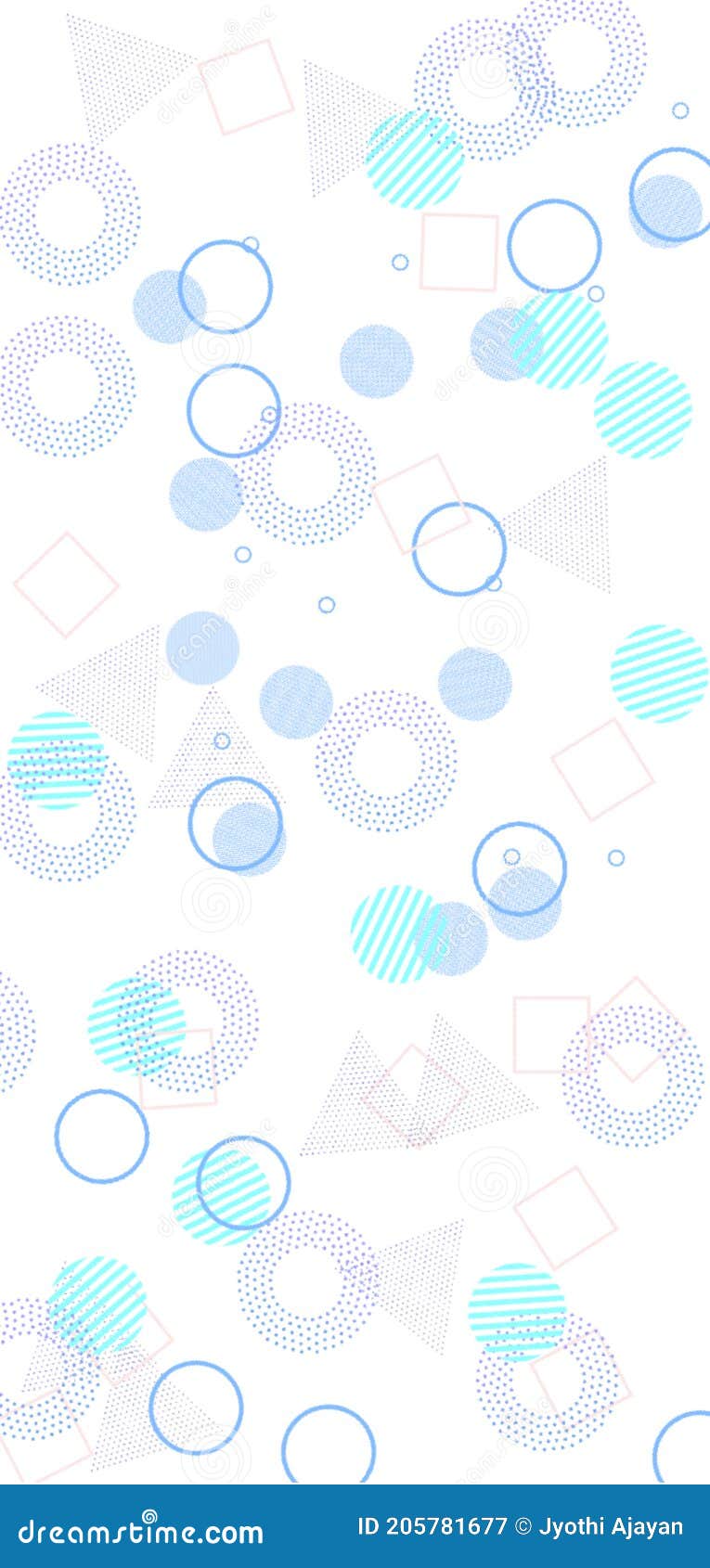 Simple Retro Wallpaper Illustration for Mobile Phones or Background ...