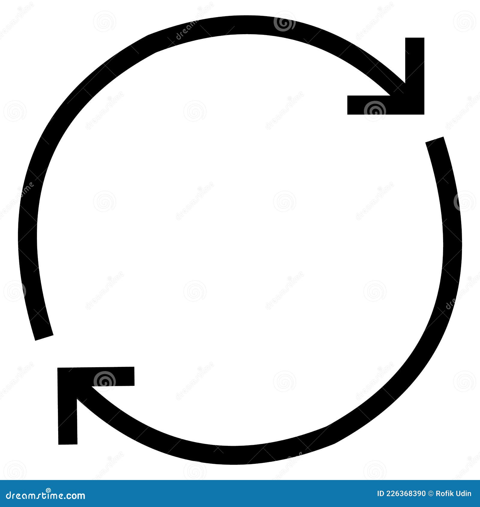 Simple Reverse Icon Template Design Stock Vector - Illustration of ...