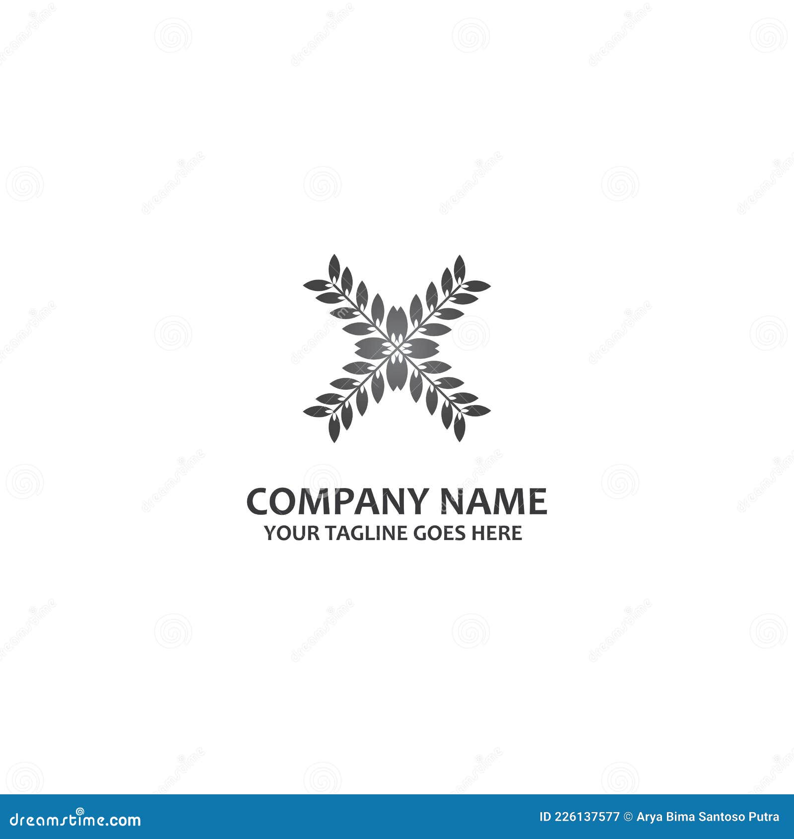 Simple Rice Icon Vector Logo Stock Illustration - Illustration of ...