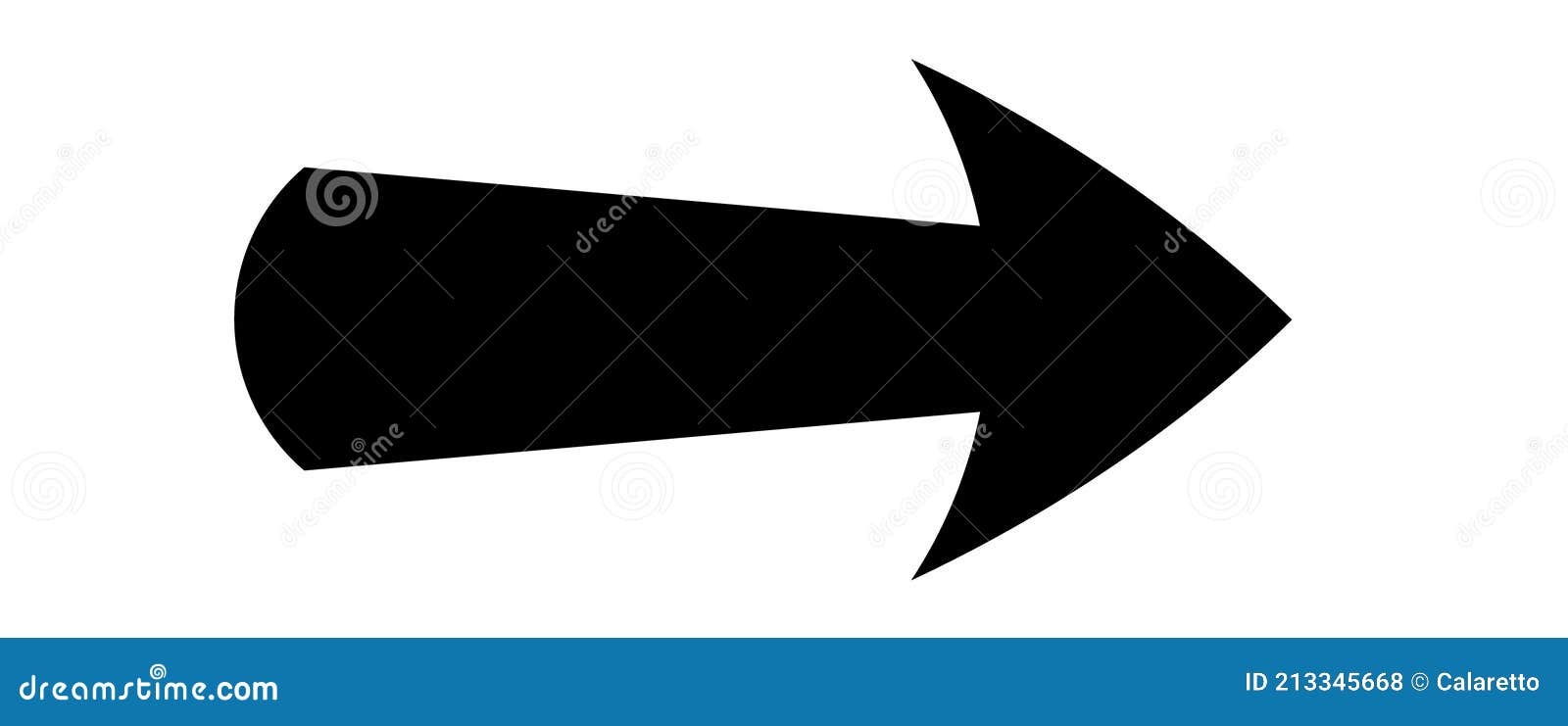 Simple Right Arrow Sign Vector Stock Vector - Illustration of right ...