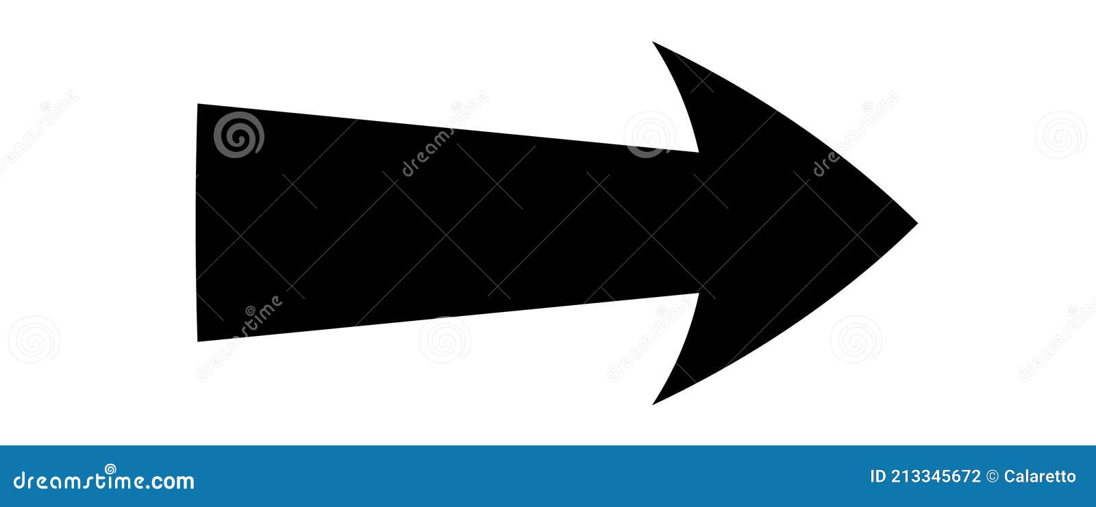 Simple Right Arrow Sign Vector Stock Vector - Illustration of simple ...