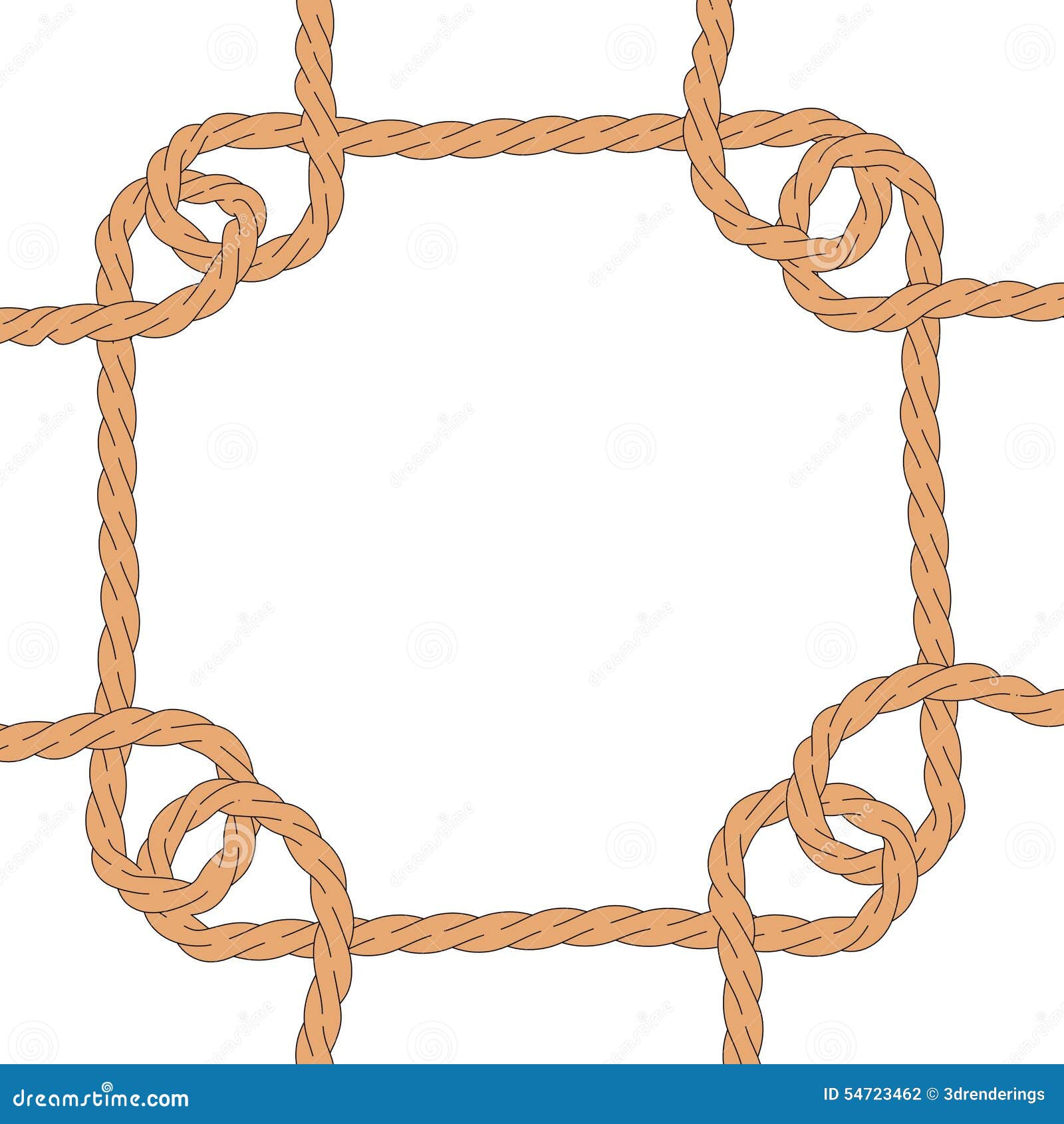 Simple rope stock illustration. Illustration of toon - 54723462
