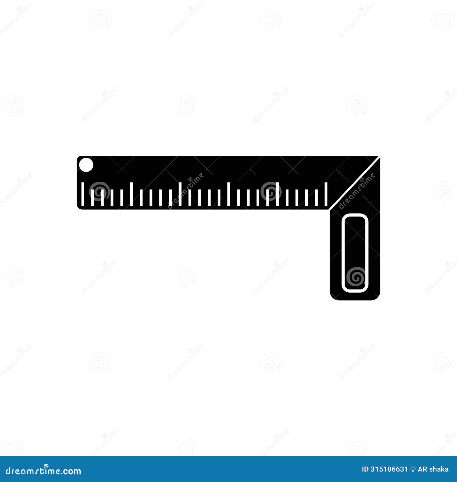 Simple Ruler Symbol,icon Vector Illustration Template Design Stock ...