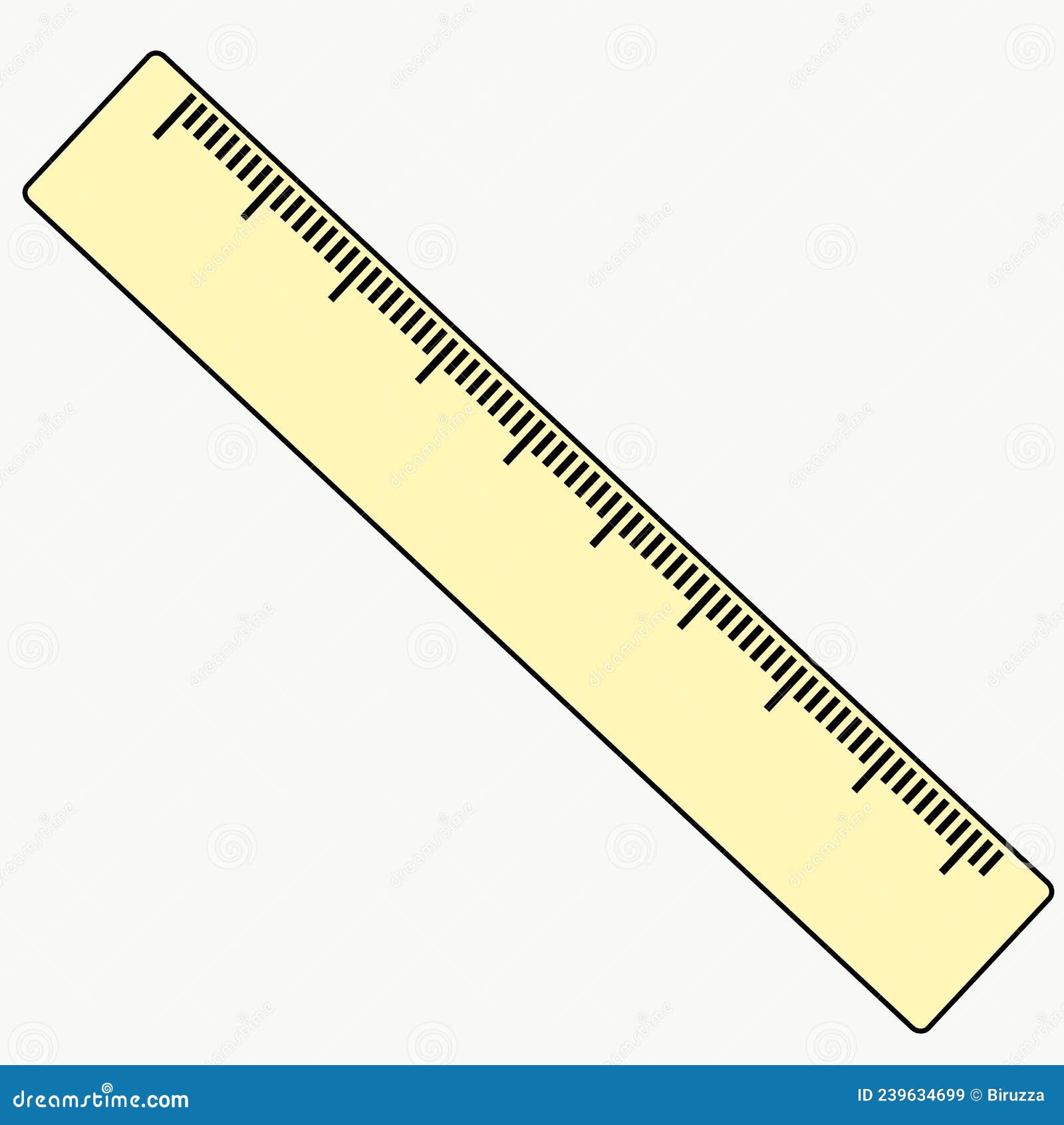 Simple Ruler Vector With Minimalist And Modern Design Stock Photography ...
