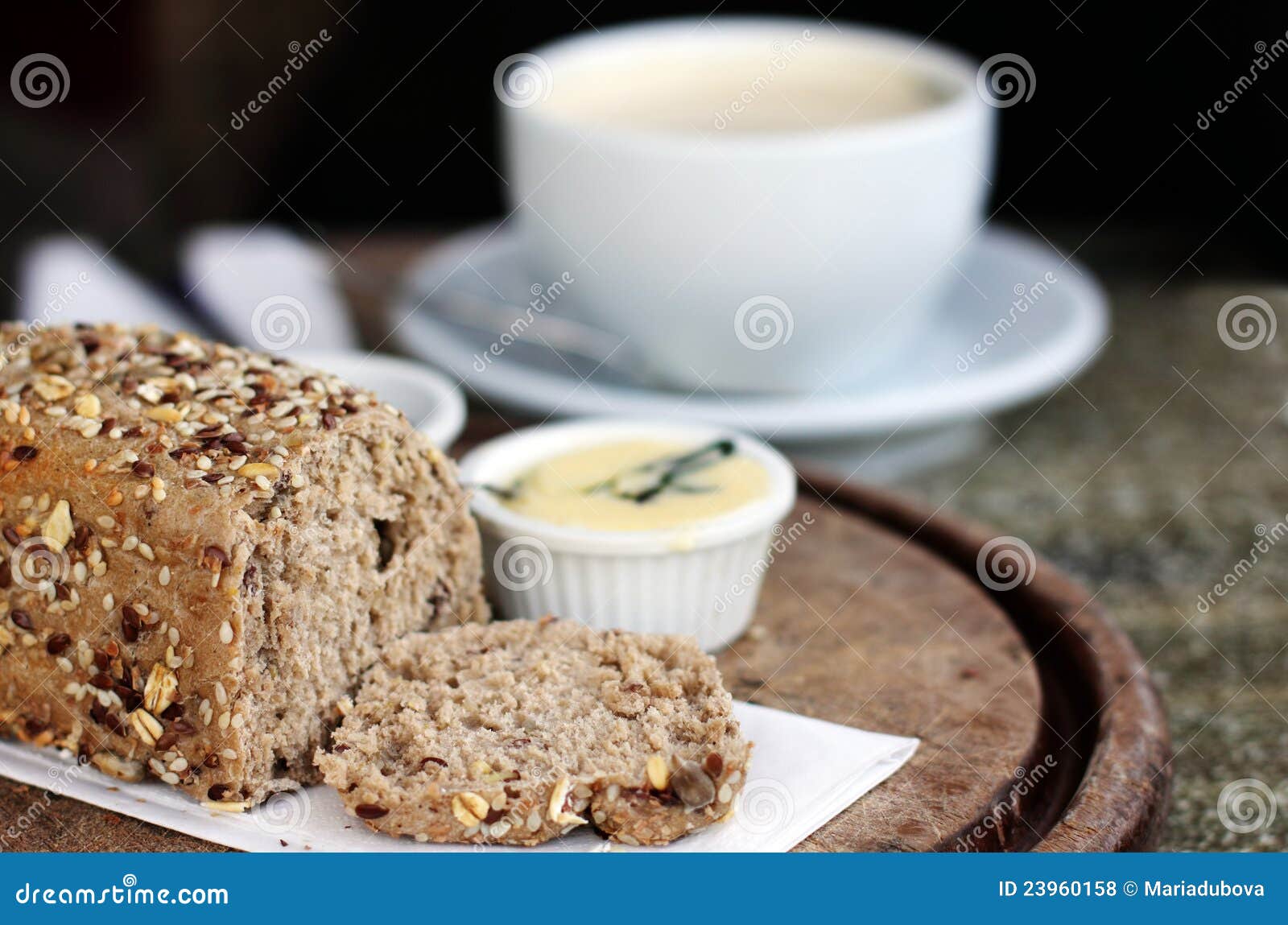 Simple rustic breakfast stock photo. Image of coffee - 23960158