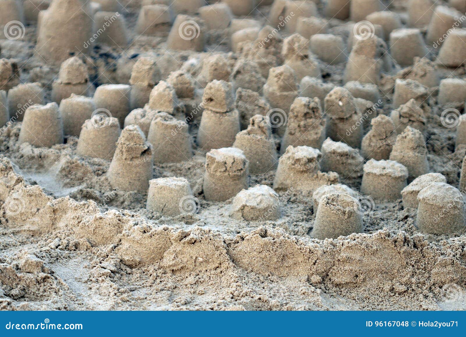 Simple sandcastle creation stock photo. Image of simple - 96167048