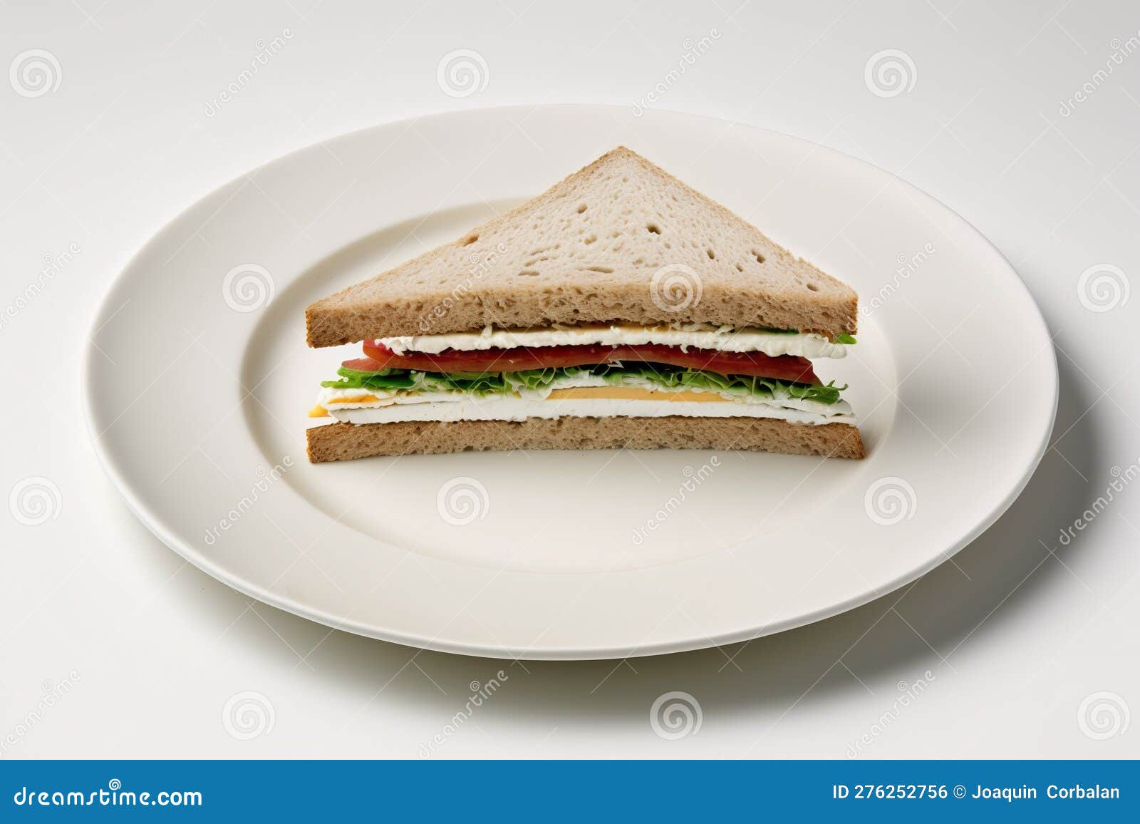 Simple Sandwich Cartoon Illustration For Kids | CartoonDealer.com ...