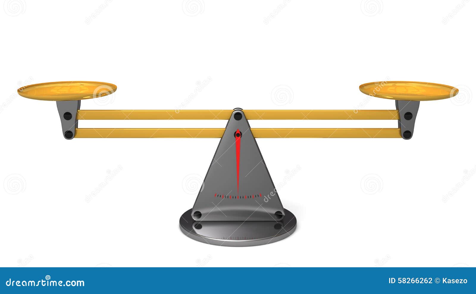 Simple scales stock illustration. Illustration of compare - 58266262