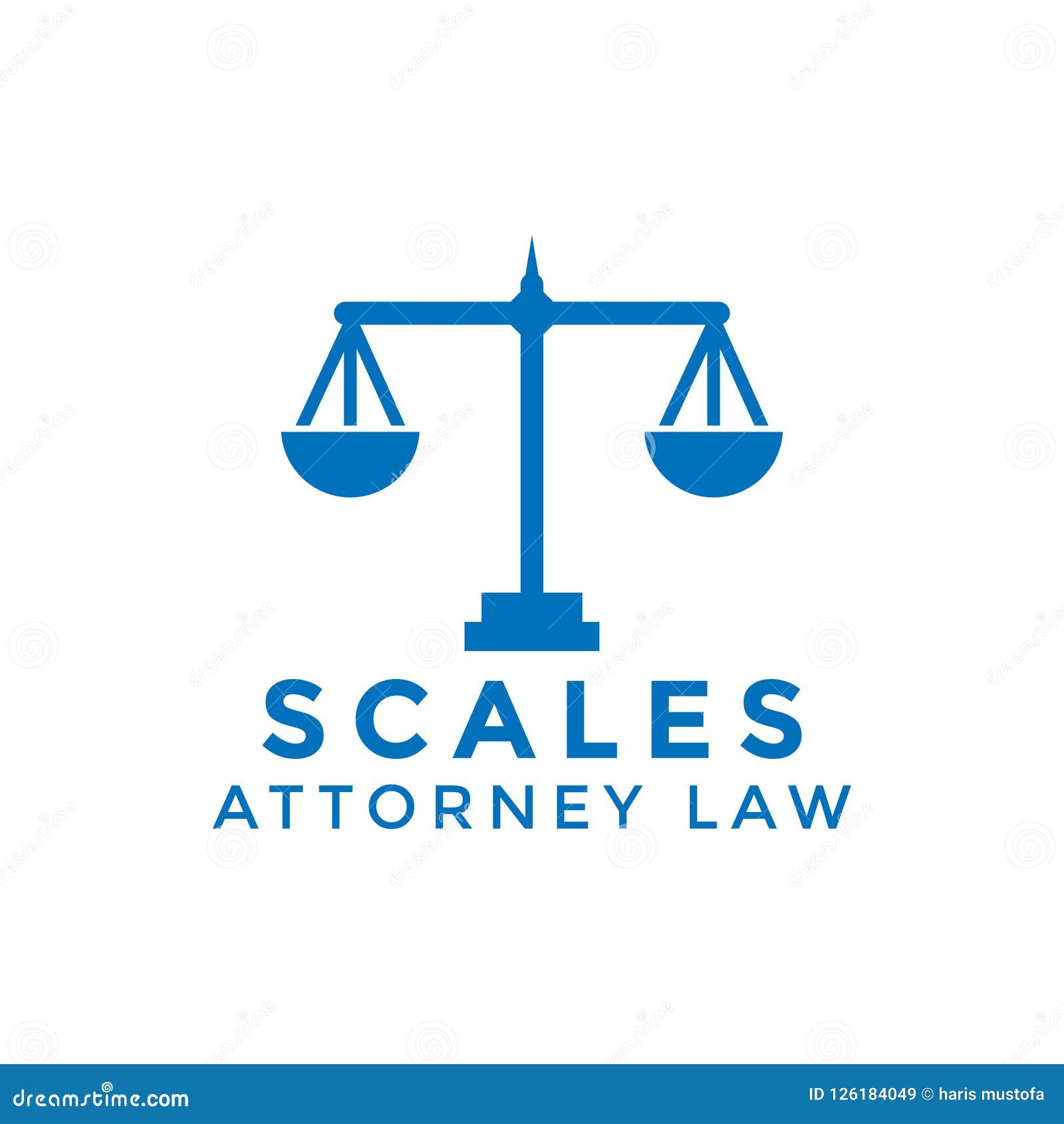 Simple Scales Logo Icon Design Template Vector Stock Vector ...