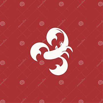 Simple scorpio logo stock vector. Illustration of emblem - 230196720