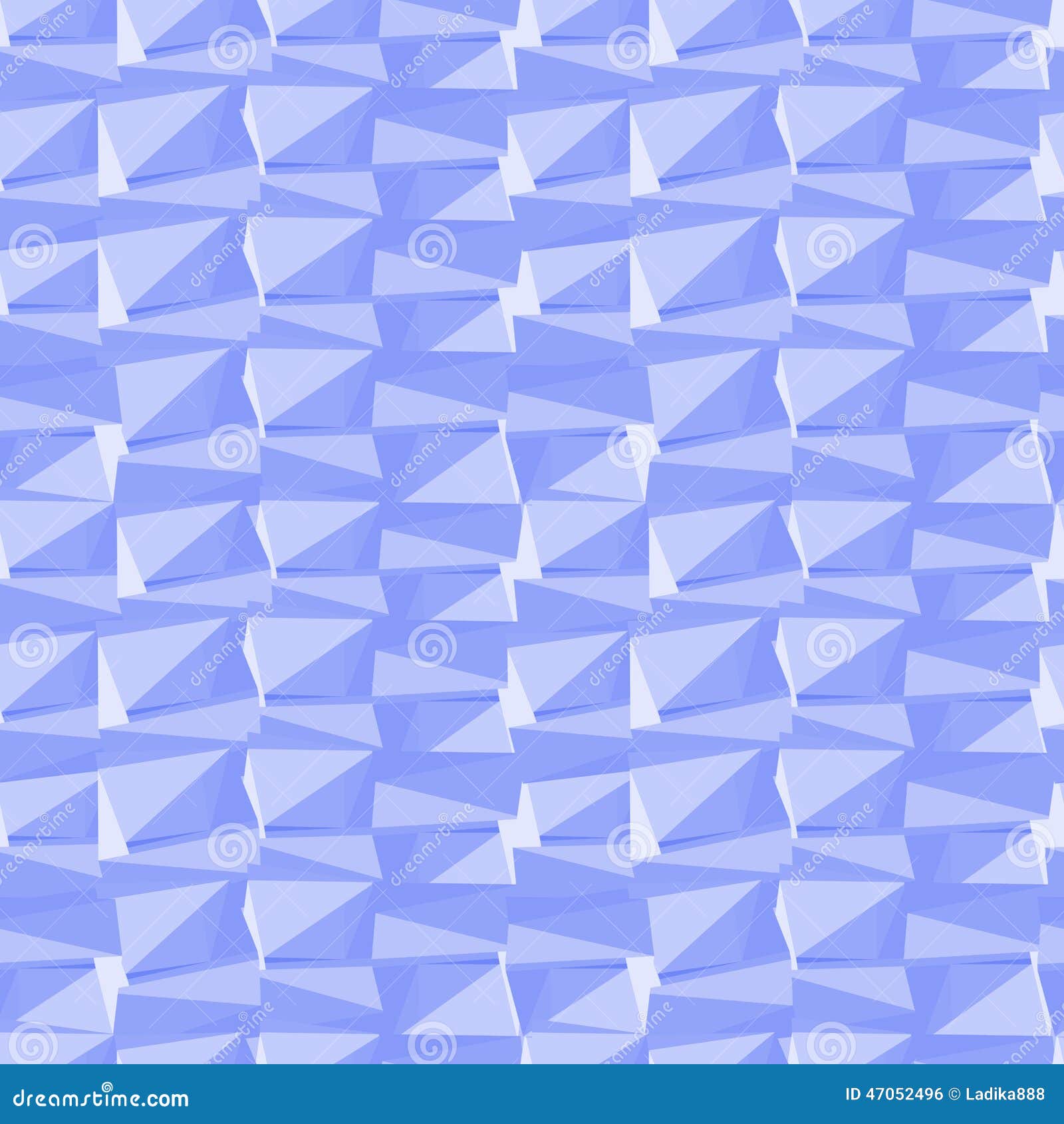 Simple Seamless Abstract Blue Geometric Background Stock Vector ...