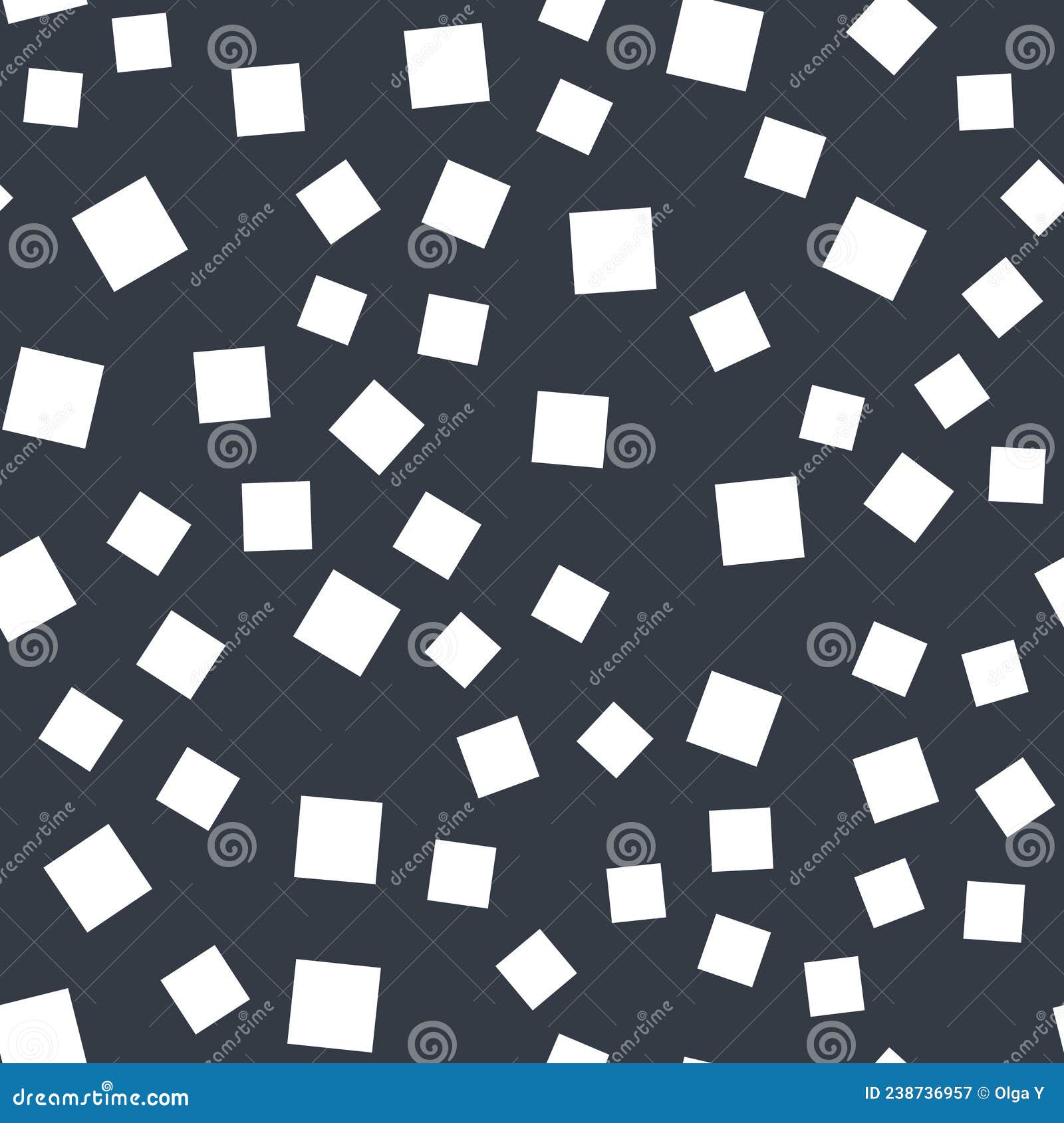 Simple Seamless Abstract Vector Background with Squares on a Gray ...