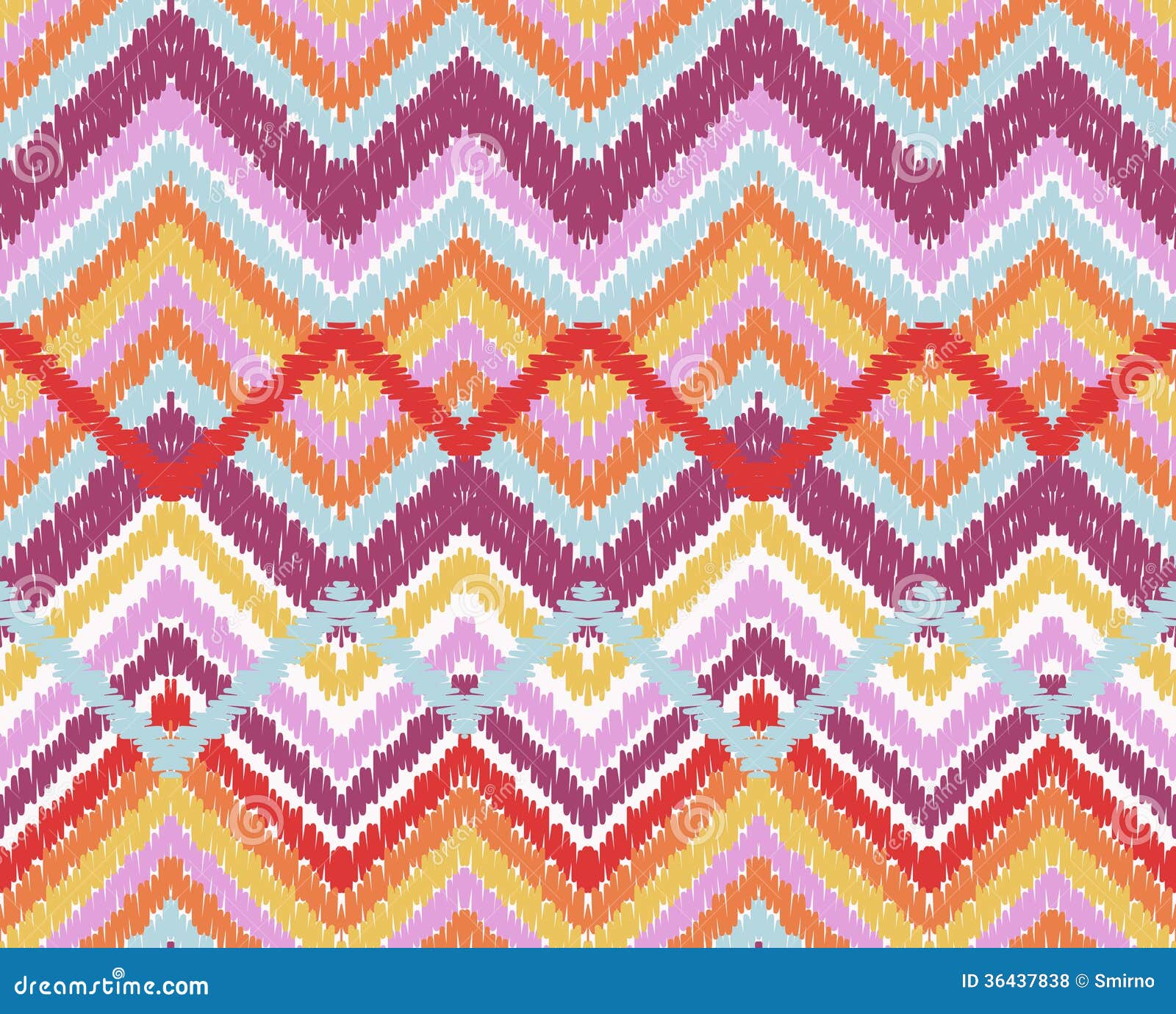 Simple Seamless Modern Chevron Zig Zag Pattern Stock Vector ...