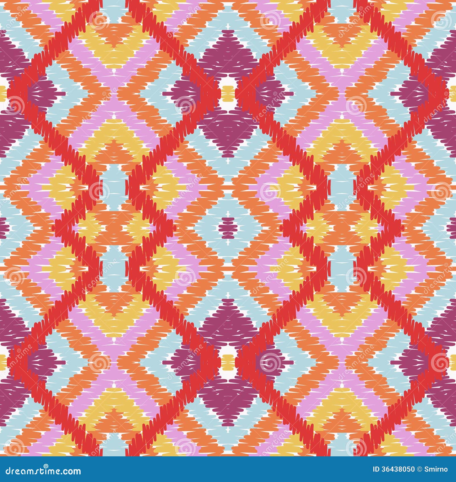 Zig Zag Chevron Pattern Background