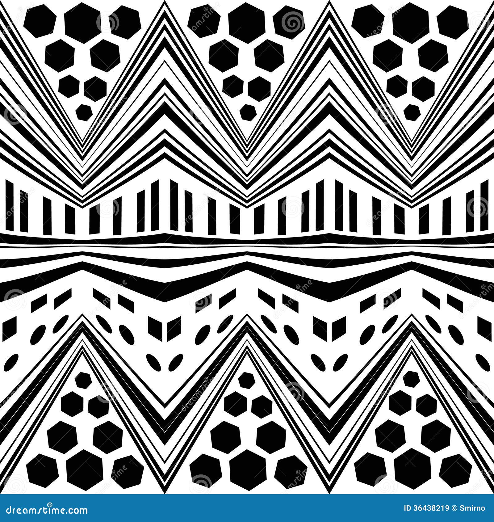 Simple Seamless Modern Chevron Zig Zag Pattern Stock Vector ...