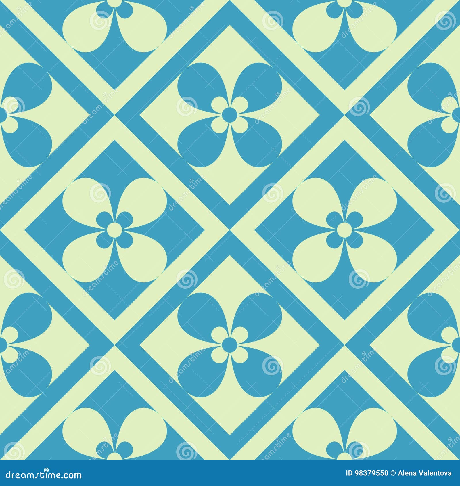 Simple Seamless Pattern. Retro, Checked Stock Illustration ...