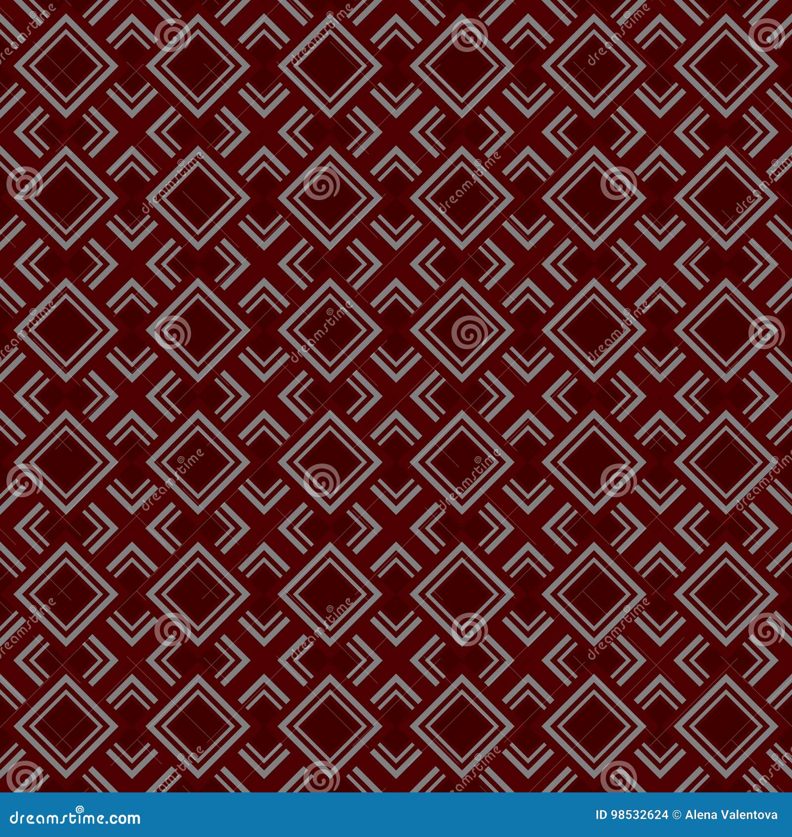 Simple Seamless Pattern. Retro, Checked, Stock Illustration ...