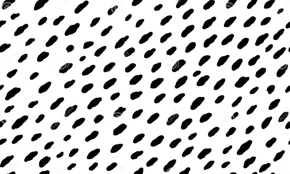 Simple Seamless Pattern with Small Dashes. Vector Wallpaper with Spots ...