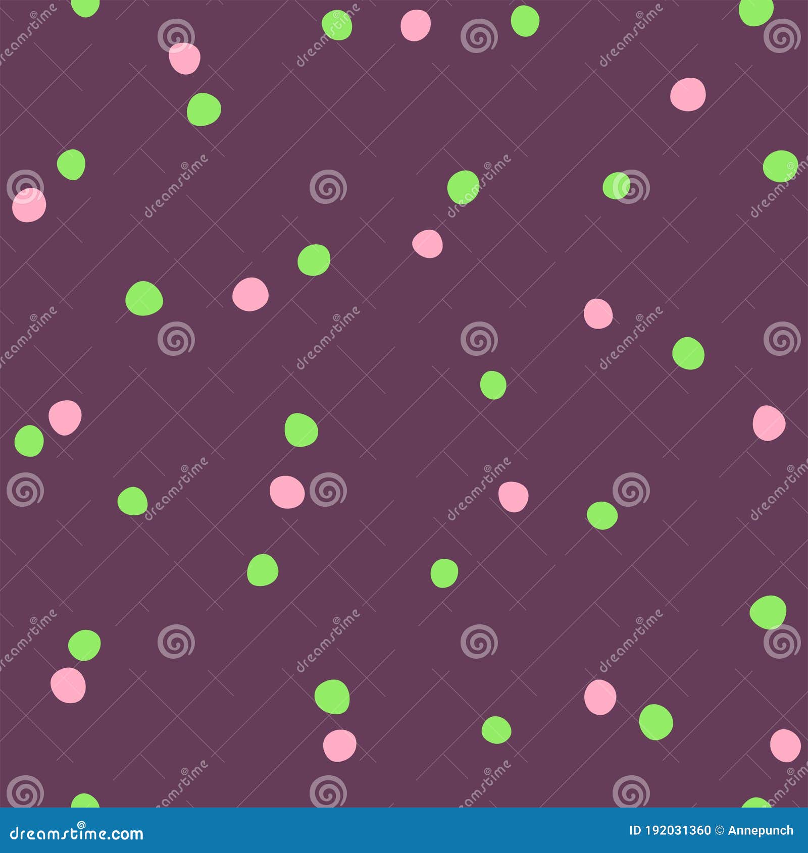 Simple Seamless Pattern with Small Scattered Dots. Stock Vector ...