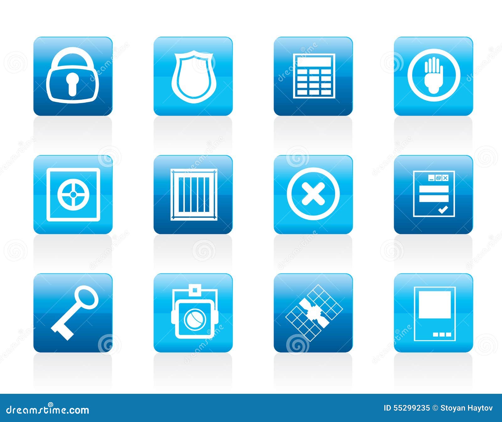 Simple Security Icon Set, Shield Icon Set, Vector Simple Shield Icon ...