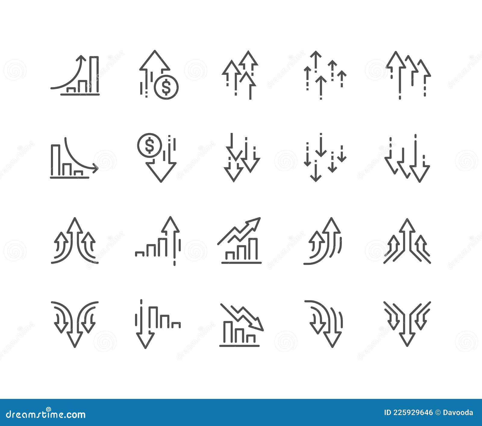Increase Decrease Icon Cartoon Vector | CartoonDealer.com #190096283 Increase Decrease Icon Cartoon Vector | CartoonDealer.com #190096283