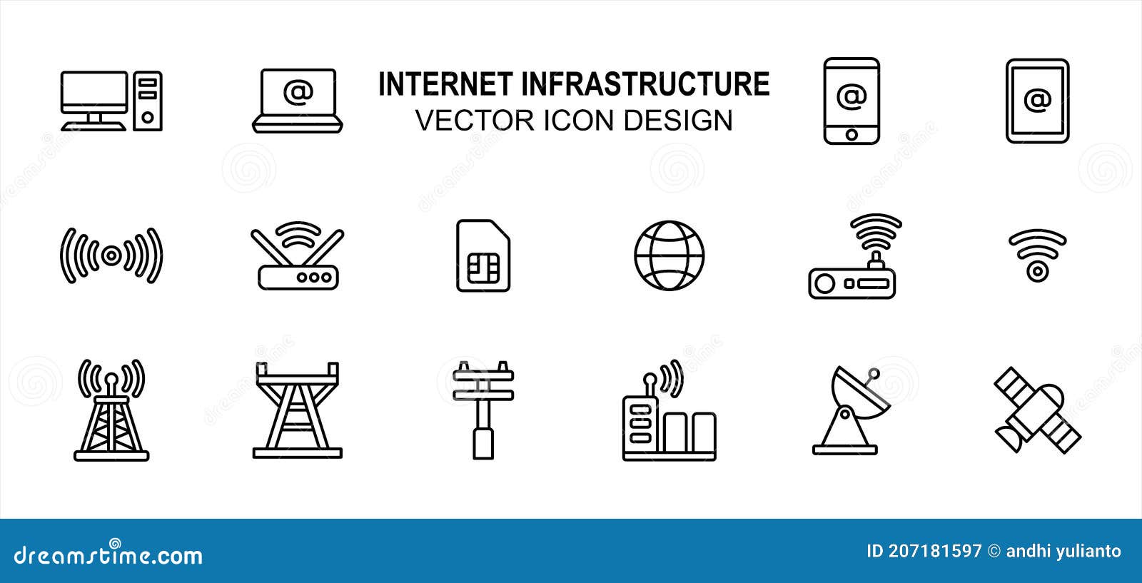Network Infrastructure Icon