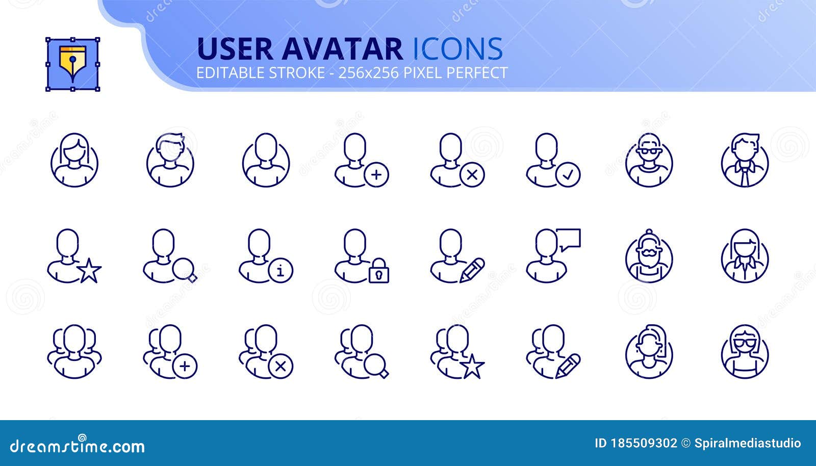 Block Avatars Stock Illustrations – 77 Block Avatars Stock ...