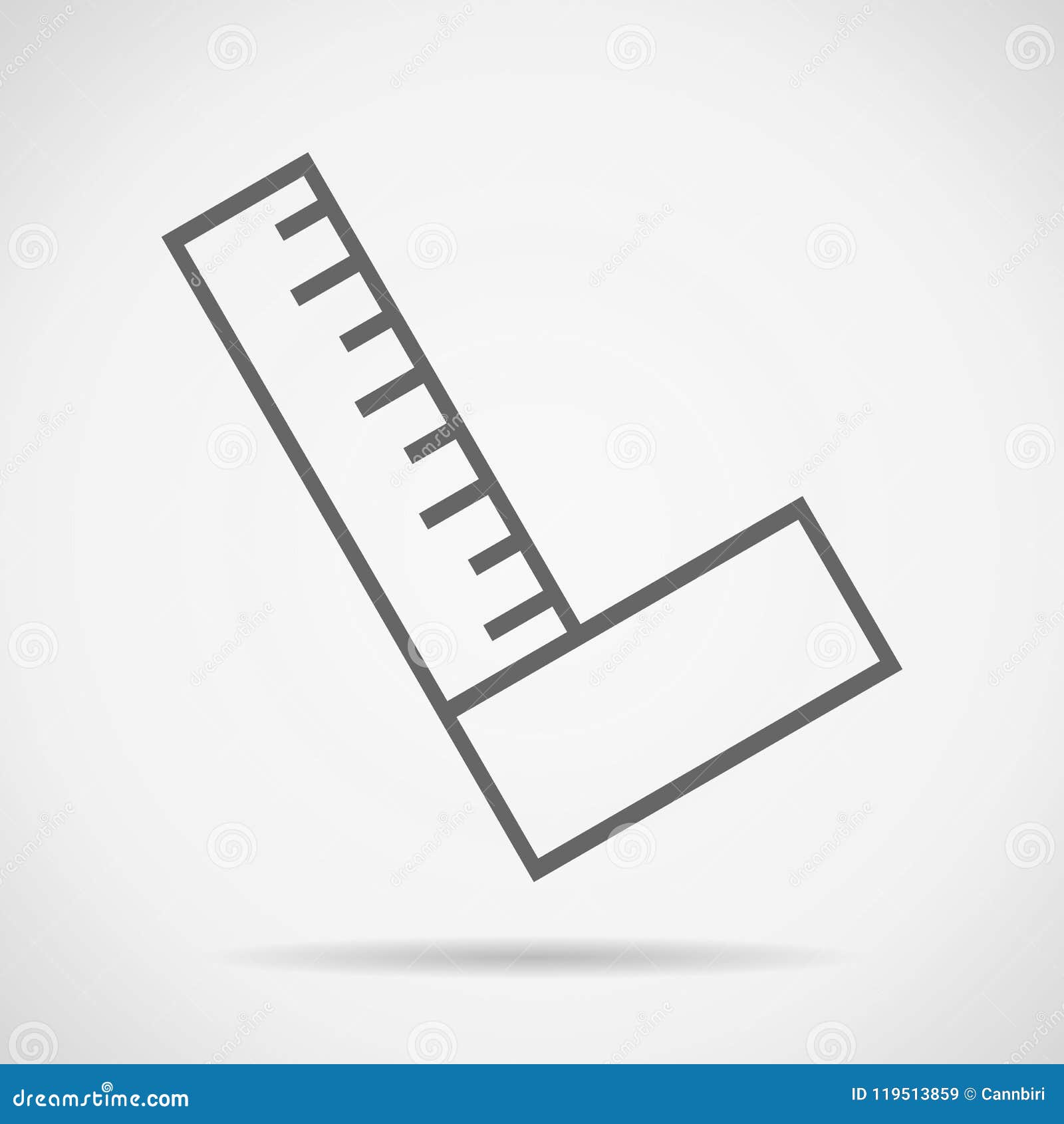 Modern Vector Drawing Draft for the Miter Stock Vector - Illustration ...