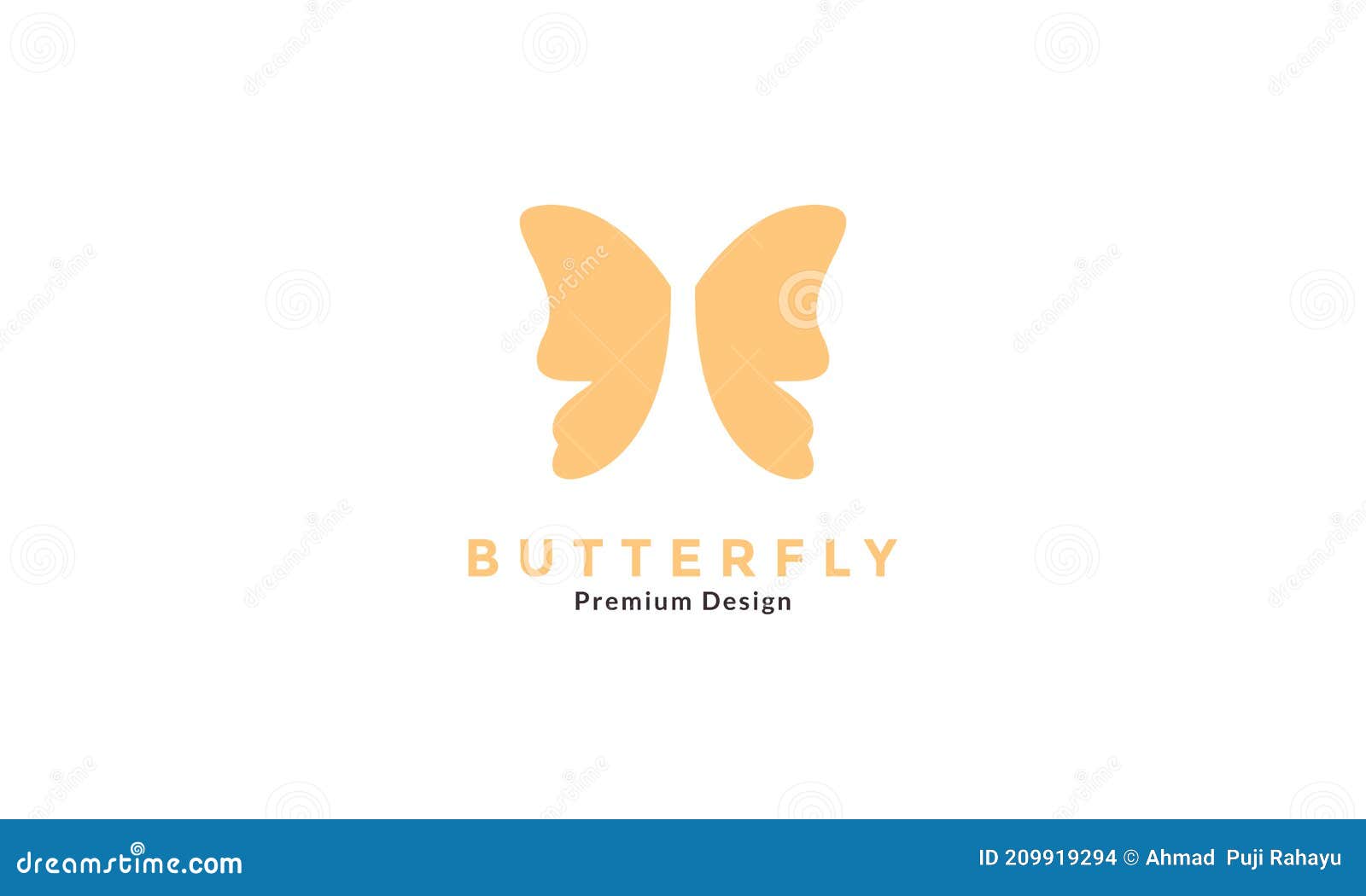 Simple Shape Butterfly Beautiful Logo Symbol Vector Icon Graphic Design ...