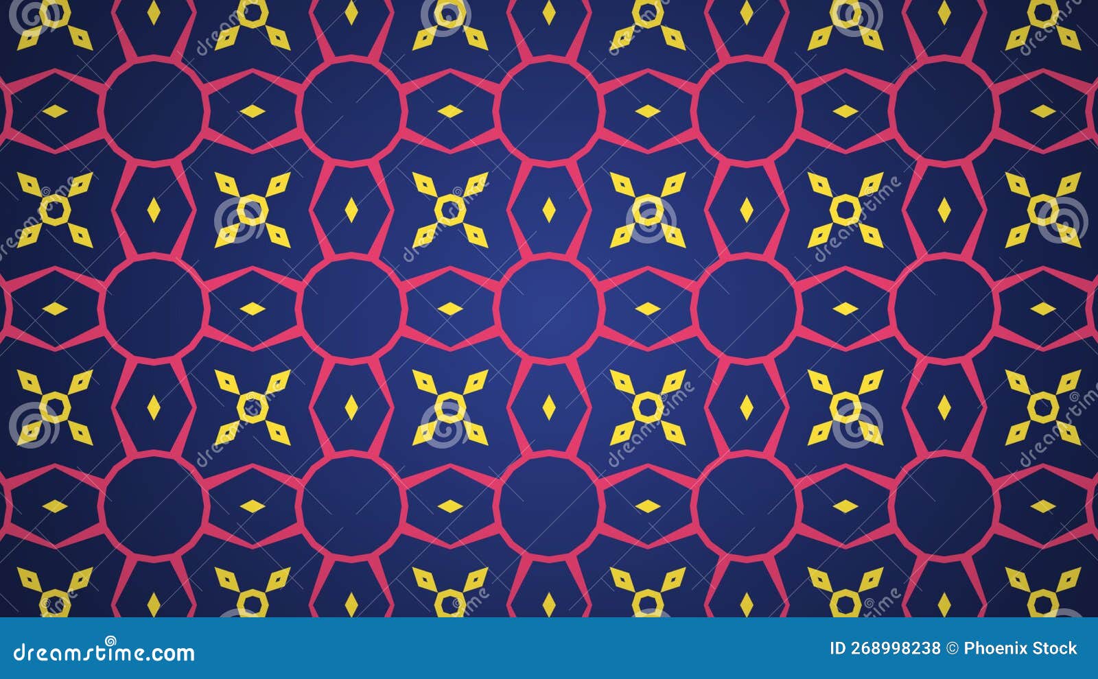 Simple Shape Geometric Patterns Background. Stock Illustration ...