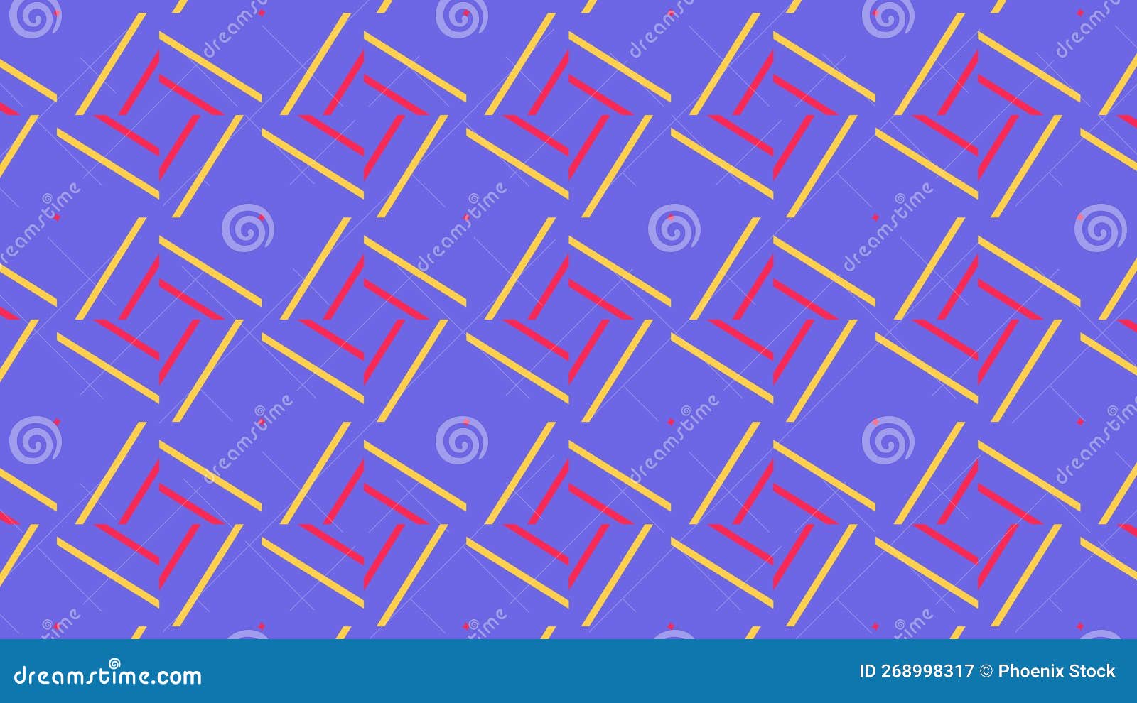 Simple Shape Geometric Patterns Background. Stock Illustration ...
