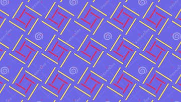 Simple Shape Geometric Patterns Background. Stock Illustration ...