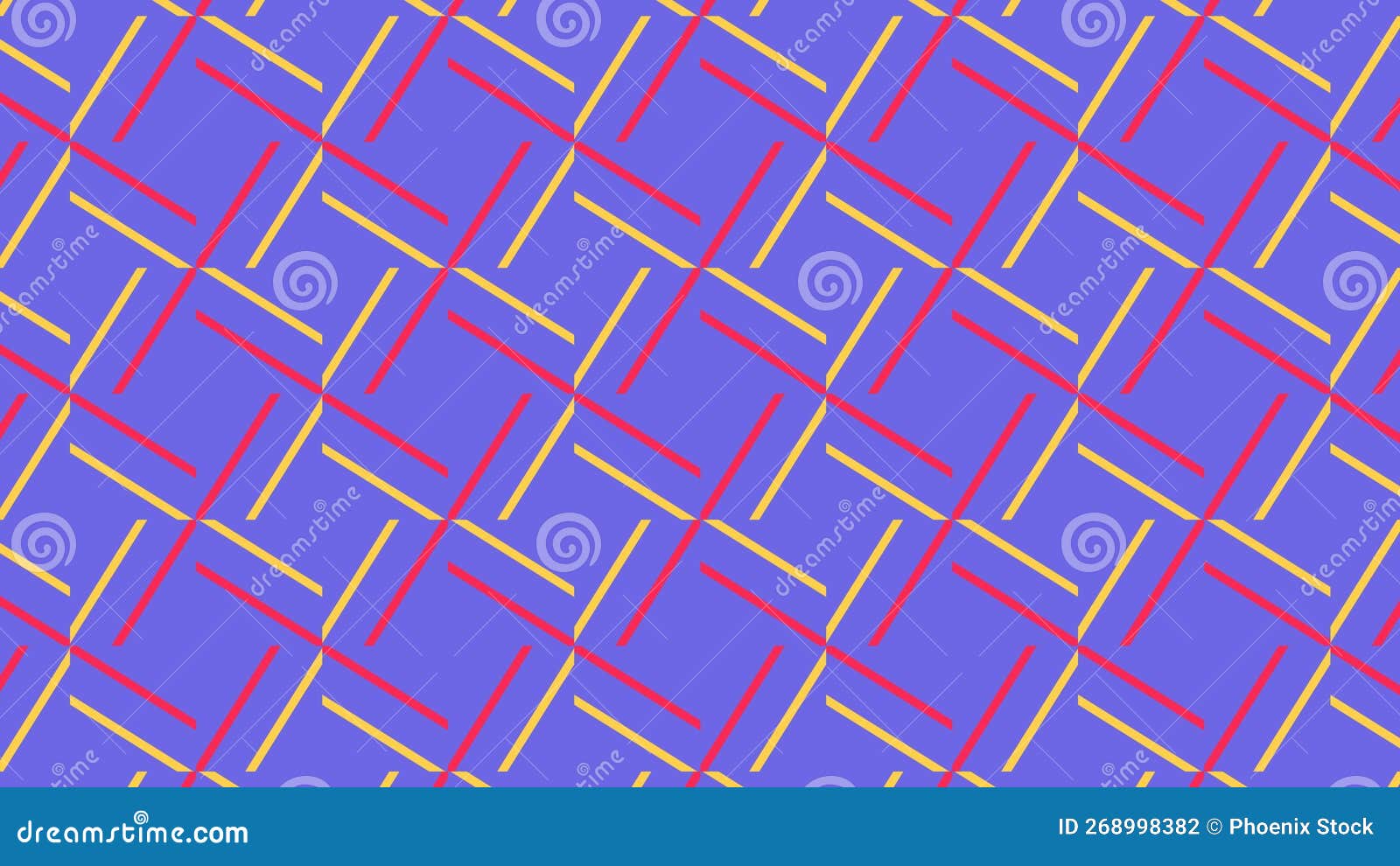 Simple Shape Geometric Patterns Background. Stock Illustration ...