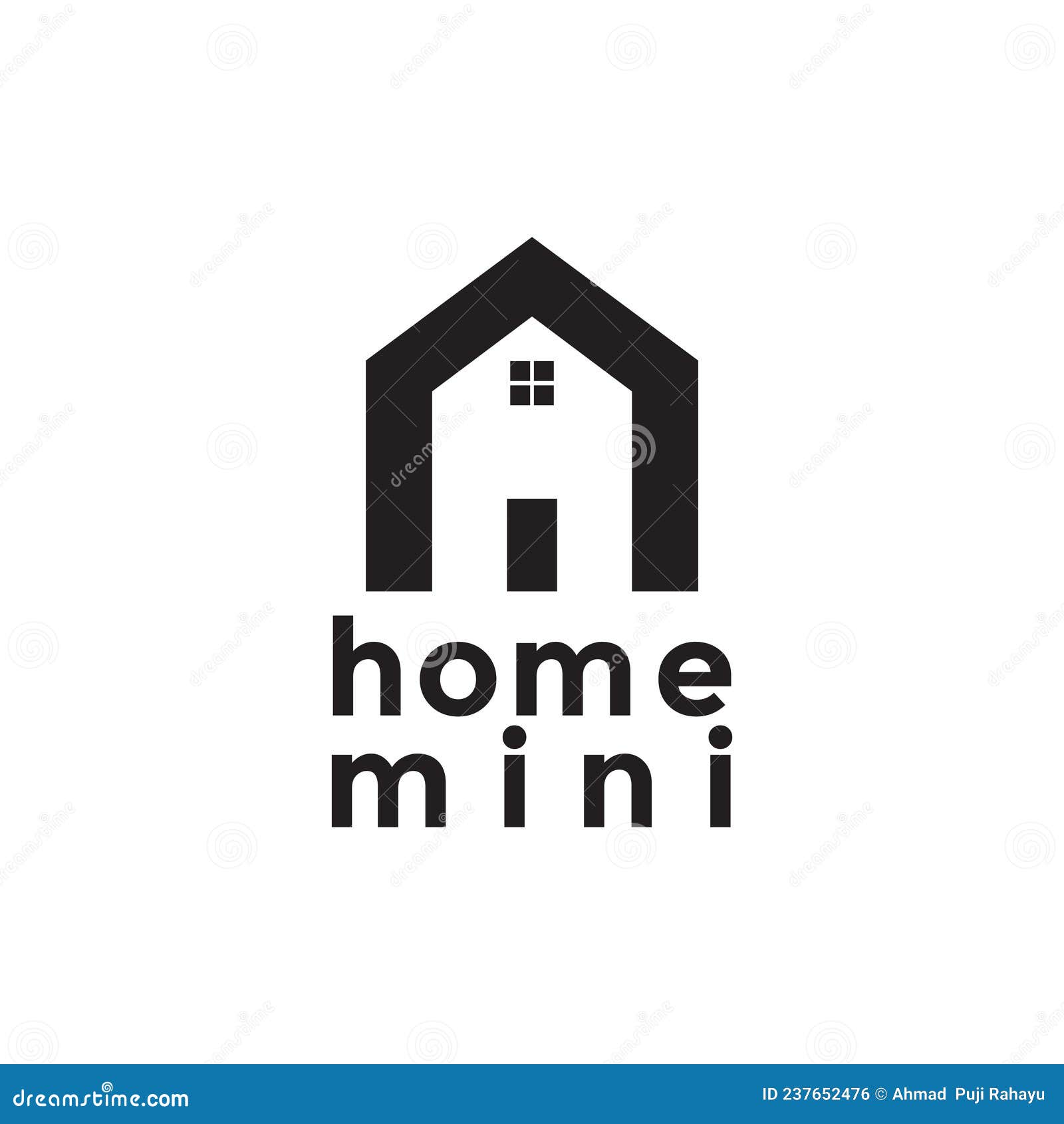 Simple Shape Home Mini Logo Design Vector Graphic Symbol Icon Sign ...