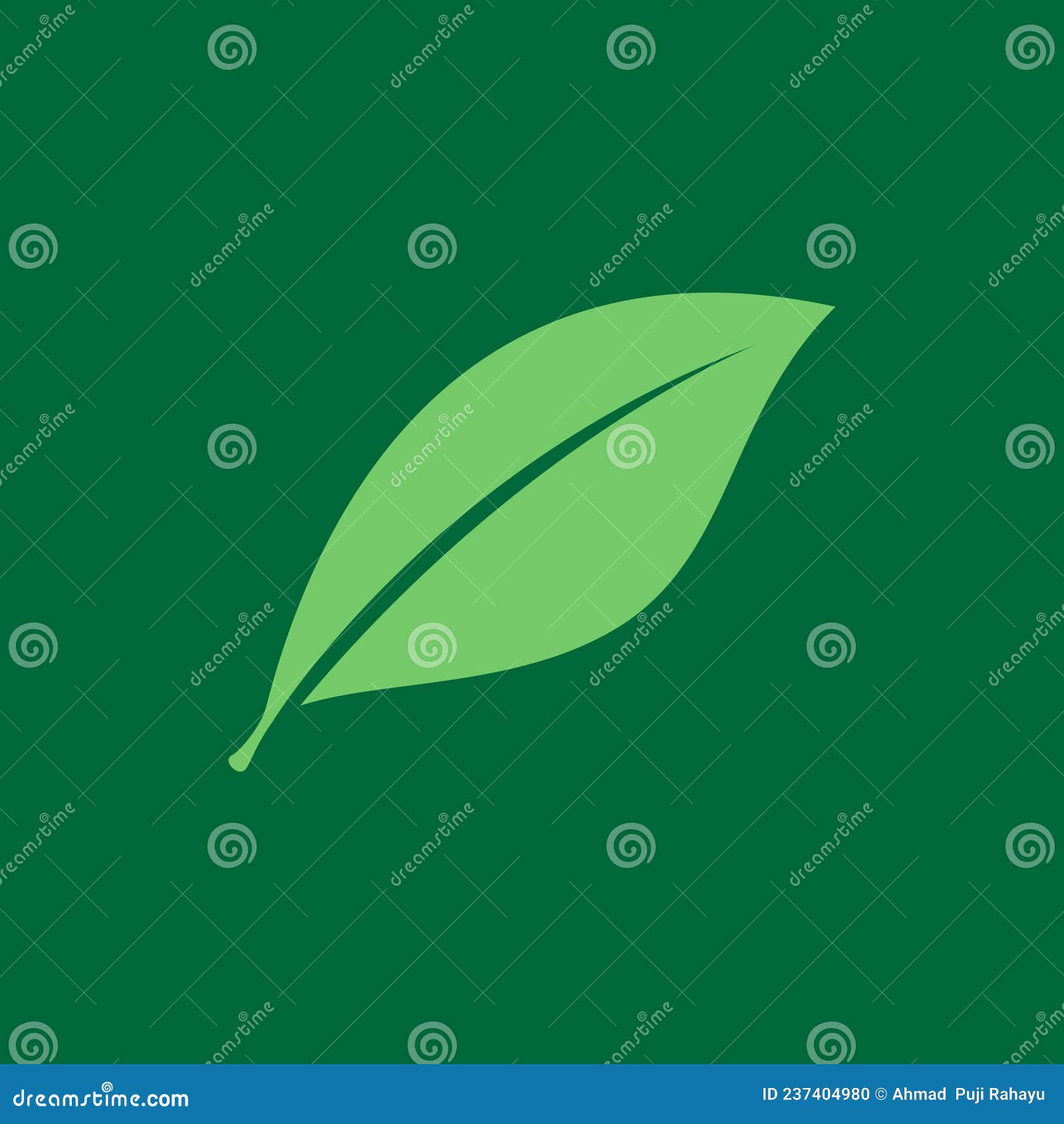Simple Shape Modern Just Leaf Logo Design Vector Graphic Symbol Icon ...