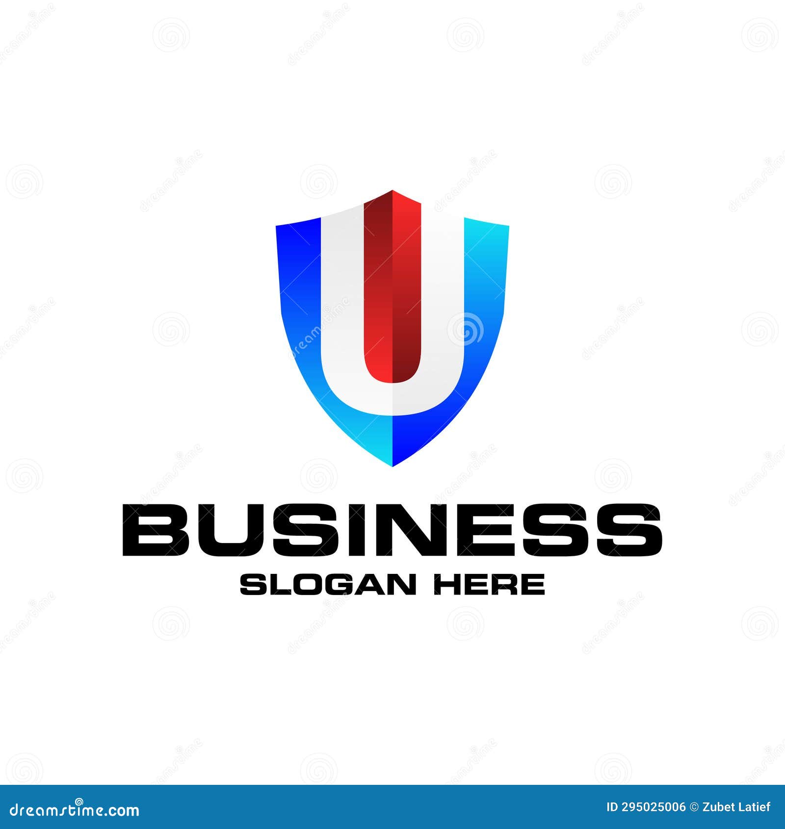 Simple Shield Letter U Logo Design Template, Logo Vector Design ...