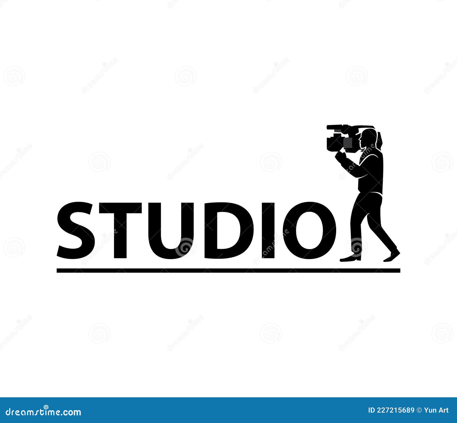 Simple Shooting Studio Logo, Company and Website, Trendy and Modern ...