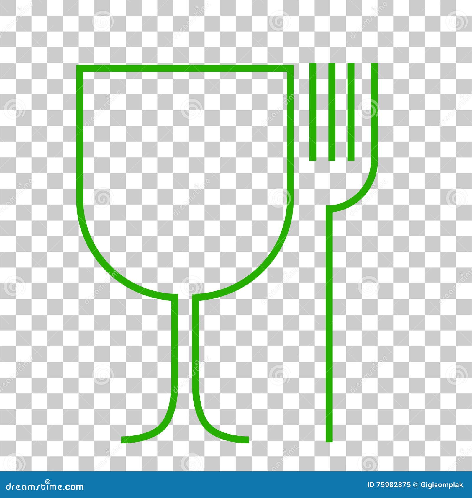 Simple Sign, Food Grade stock vector. Illustration of container - 75982875