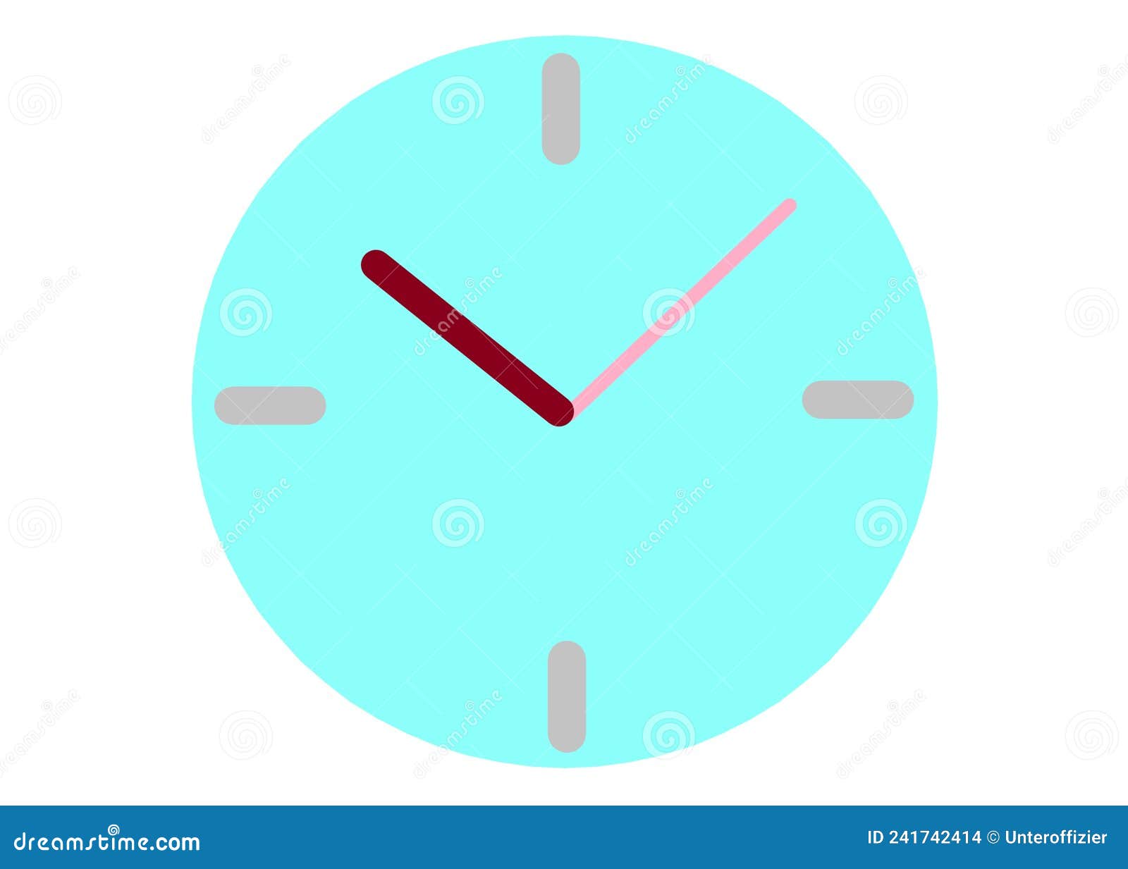 Simple Clock Hands Png