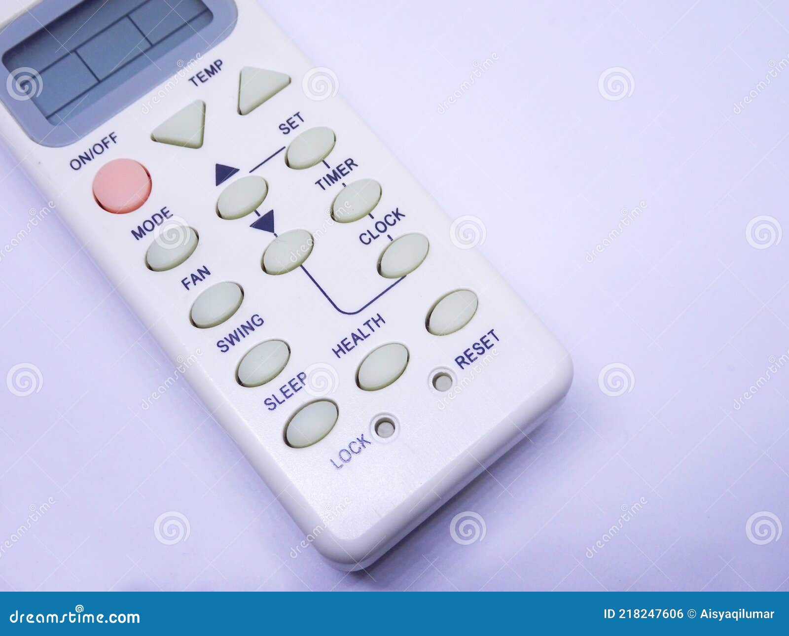 Simple and Small Air Condition Remote Control Stock Photo - Image of ...